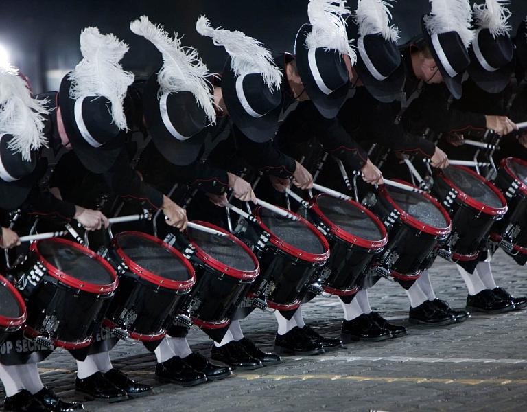 Top Secret Drum Corps — [EN] Spasskaya bashnya
